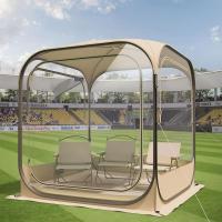 China Outdoor Portable Quick-opening Sunroom Transparent Tent 130*130*175cm For Watching Sports Events for sale