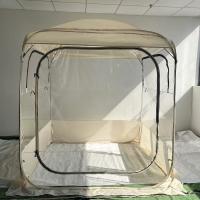 China Outdoor Portable Quick-opening Sunroom Transparent Tent 130*130*175cm For Watching Sports Events for sale