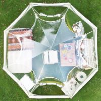 China Large 300*300*205CM Spherical Bubble Viewing House Portable Quick-Setup Outdoor Winter Warm Transparent Tent For Outdoor Events Camping And Sporting Activities for sale