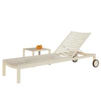 China Alumium Chaise Folding Beach Lounge Chair Modern Folding Beach Chair Daybed for sale