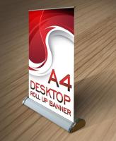 China Polyester Sublimation Roll Up Stand Design 80X200cm Big Base Roll Up Banner for sale
