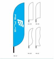 China Swooper Beach Teardrop Flags And Banners Custom Teardrop Banners Sublimation for sale