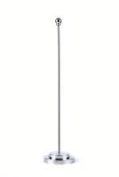 China 100% Polyester 30cm Satin Desk Flag Set Single Pole Stand CMYK Printing for sale