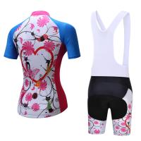 China Outdoor Womens Cycling Clothing Bike Cycling Accessories Cool Dry Bike Jersey Suits for sale
