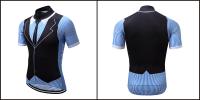 China Men Maillot Ciclismo Anti Sweat Polyester Cool Weather Cycling Jersey Sport T Shirt for sale