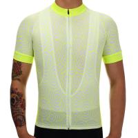 China Riding Custom Cycling Suits Fluorescent Polyester Bike Cycling Accessories Anti Sweat Sports T Shirt for sale