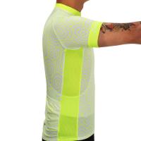 China Riding Custom Cycling Suits Fluorescent Polyester Bike Cycling Accessories Anti Sweat Sports T Shirt for sale