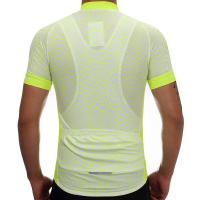 China Riding Custom Cycling Suits Fluorescent Polyester Bike Cycling Accessories Anti Sweat Sports T Shirt for sale