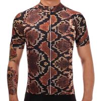 China Snakeskin Design Polyester Personalized Riding Jersey For Bike Riding for sale