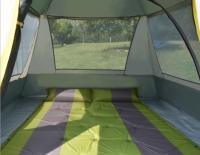 China 210*210*145CM Grey Waterproof Coated 190T Polyester Automatic Outdoor Camping Tents Pop Up Sun Shade Tent Silver PU2000MM for sale