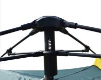 China Outdoor Camping Tents Sunproof and Ventilated Automatic Fibreglass Frame 210D Polyester 240*240*140cm Green Modern Design for sale