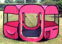 China 600D Oxford Dog House Tent Waterproof Portable Folding Large For Indoor Outdoor 120X120X64cm for sale