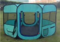 China 600D Oxford Dog House Tent Waterproof Portable Folding Large For Indoor Outdoor 120X120X64cm for sale
