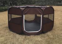 China 600D Oxford Dog House Tent Waterproof Portable Folding Large For Indoor Outdoor 120X120X64cm for sale
