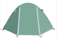 China 150*210*120cm Waterproof Orange 210D Polyester Ripstop Coated PU3500+ Outdoor Camping Tents Fit For 2~3 People for sale