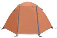 China Outdoor Camping Tent 210*180*130cm Orange Color 210D Polyester Ripstop PU2000mm Coated for Snowfield and Family Event for sale