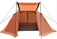 China 210X180X130cm Orange Waterproof PU2000mm Coated 190T Polyester Cozy Camping Tent for sale