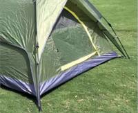 China 210*210*135cm Automatic Fibreglass Pole Waterproof PU2000mm Coated Green 190T Polyester Rainproof Outdoor Camping Tents for sale