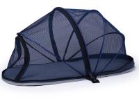 China Outdoor Portable Easy Up Folding 40X41X82CM Ventilation Nylon Mesh Cozy Dog Tent Black Cute Pet Shelter for sale