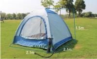 China TPU Pole Inflatable Outdoor Tents Inflatable Air Dome Tent Blue 210X210X150cm for sale