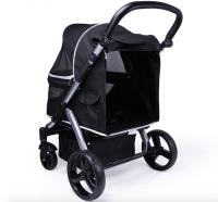 China Aluminum Trolley Grey 600D Oxford Waterproof Dog Tent Cute Pet Supplies 103x90x60cm for sale