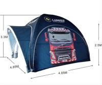 China Lightweight Portable Oxford TPU X Inflatable Camping Tent 5MX5M Custom Canopy Tent for sale