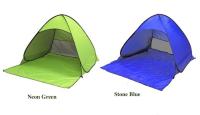 China 190T Festival Camping Tent Silver Coated Polyester Sunproof Pop Up Canopy 165X200X130cm for sale