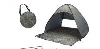 China 190T Festival Camping Tent Silver Coated Polyester Sunproof Pop Up Canopy 165X200X130cm for sale