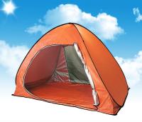 China 165*200*130cm 2-Person Outdoor Camping Tent Blue Waterproof UV Resistant 190T Pop Up Shelter for sale