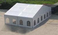 China Fire Resistant 10x30 White Party Tent Gazebo Canopy With Sidewalls PVC Wedding H6XW7XL50M for sale