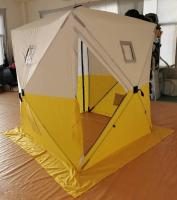China 200*200*200MM Outdoor Dual-Color Waterproof PU Coated 200D Polyester Oxford Foldable Fibergalss Pop Up Work Tents for sale