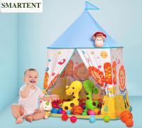 China Festival Camping outdoor Play House Tent Foldable Printing Lion Pattern Kids Tepee for sale