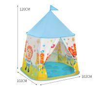 China Festival Camping outdoor Play House Tent Foldable Printing Lion Pattern Kids Tepee for sale