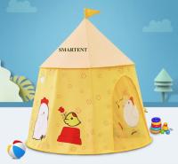 China Small Polyester Tepee Pop Up Outdoor Camping Tents Kids Playing House H120XD116cm for sale