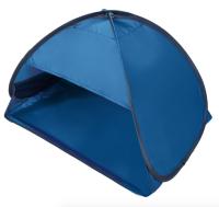 China Lightweight Foldable Blue Outdoor Camping Tents 190T Polyester Sun Shelter Pop Up Tent 70X50X45cm for sale