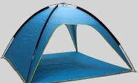 China Blue Silver Coated Outdoor Camping Tents 190T Polyester Pop Up Beach Shelter 210X210X130cm for sale