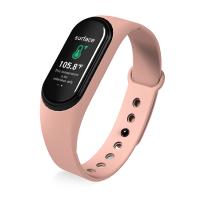 China Smart Bracelet Bluetooth 4.0 Fitness Wristband Fitness Tracker Device Body Temperature Monitor for sale