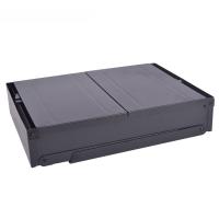 China Black Chromed Steel Charcoal Camping Barbecue Grill Mini Foldable 86X33.5X43cm for sale