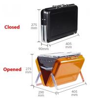 China Painted Steel Camping Barbecue Grill Oven Cool Camping Accessories EN1860 for sale