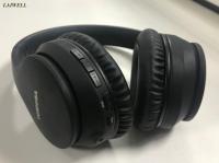 China Black 5.0 Bluetooth Hiking Speaker Wireless 400mAh Active Noise Cancelling Headset for sale