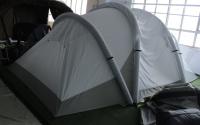 China TPU Pole Outdoor Inflatable Camping Tents Inflatable Air Dome Tent Waterproof Coated Polyester for sale