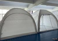 China Emergency Inflatable Outdoor Tents X Shape Air Pole Canopy Tent Medical Isolated for sale