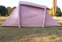 China PU 3000 Inflatable Outdoor Tents 190T 2 Person Inflatable Camping Tent for sale