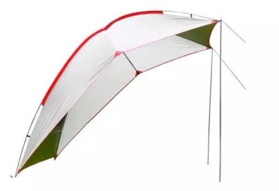 China Outdoor 4-6 Person Camping Tents Waterproof Coater 210D Oxford Car Side Shelter Easy Set up for sale