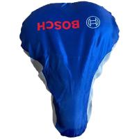 China Blue Waterproof Polyester Reflective Bicycle Seat Cover Bike Cycling Accessories 24.5X26CM for sale