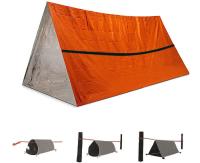 China Aluminum Emergency 4 Person Single Layer Tent Shelter for sale