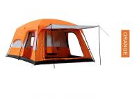 China Waterproof Automatic Family Camping Tent 190T Polyester PU3000MM Green for sale