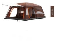 China Waterproof Automatic Family Camping Tent 190T Polyester PU3000MM Green for sale