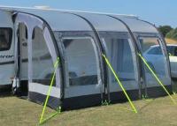China 390X250X240CM Car Roof Side Awning Gray 300D Oxford Air Caravan Rw Car Side Awning Tent for sale