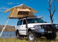 China 240X143X126CM Lightweight Outdoor Roof Top Tent 280G Polyester Soft Shell Cotton for sale
